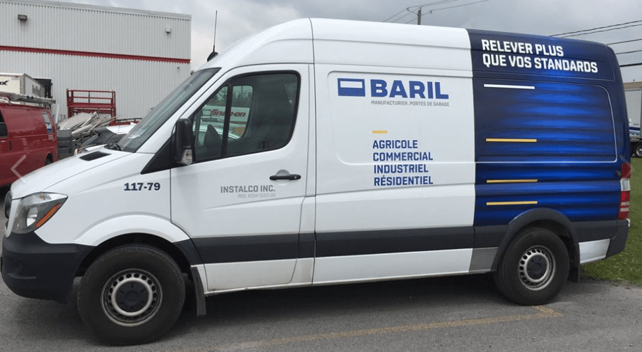 Portes de garage industrielles et comerciales – Portes Baril | Portes ...